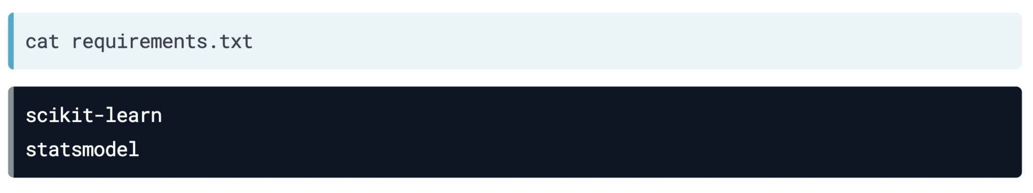 Install multiple packages using pip